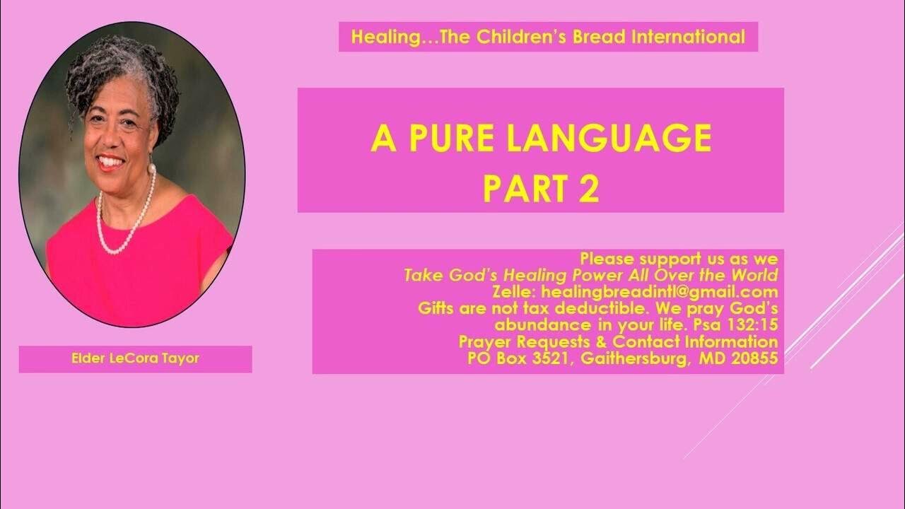A Pure Language Part 2 - YouTube