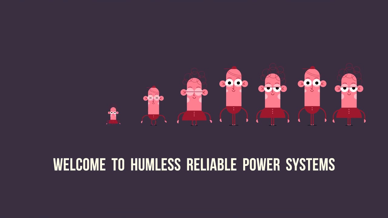 Humless : Solar Power Battery Storage - YouTube