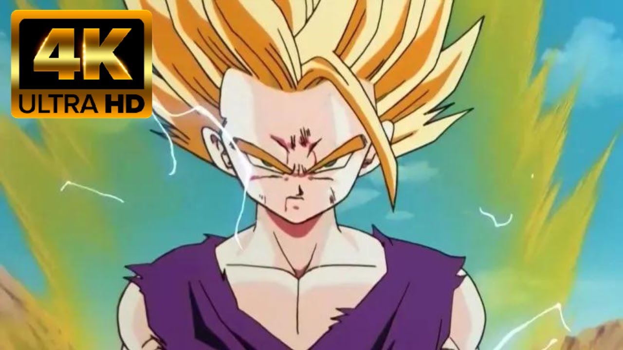 TRANSFORMAÇÃO DE GOHAN SSJ2 PELA PRIMEIRA VEZ (4K ULTRA HD) - YouTube