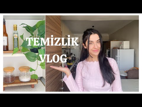 TEMİZLİK  | dip köşe mutfak temizliği , asmr , düzen , vlog