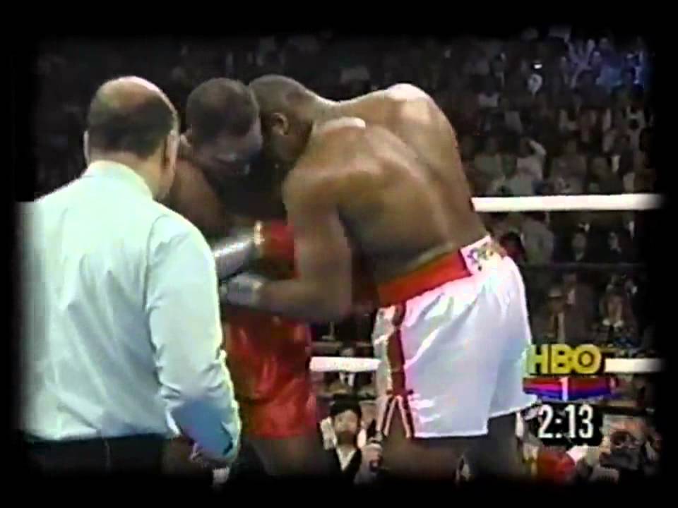 Bowe v Holyfield Riddick Bowe vs Evander Holyfield I 11 13 92 part 1 ...