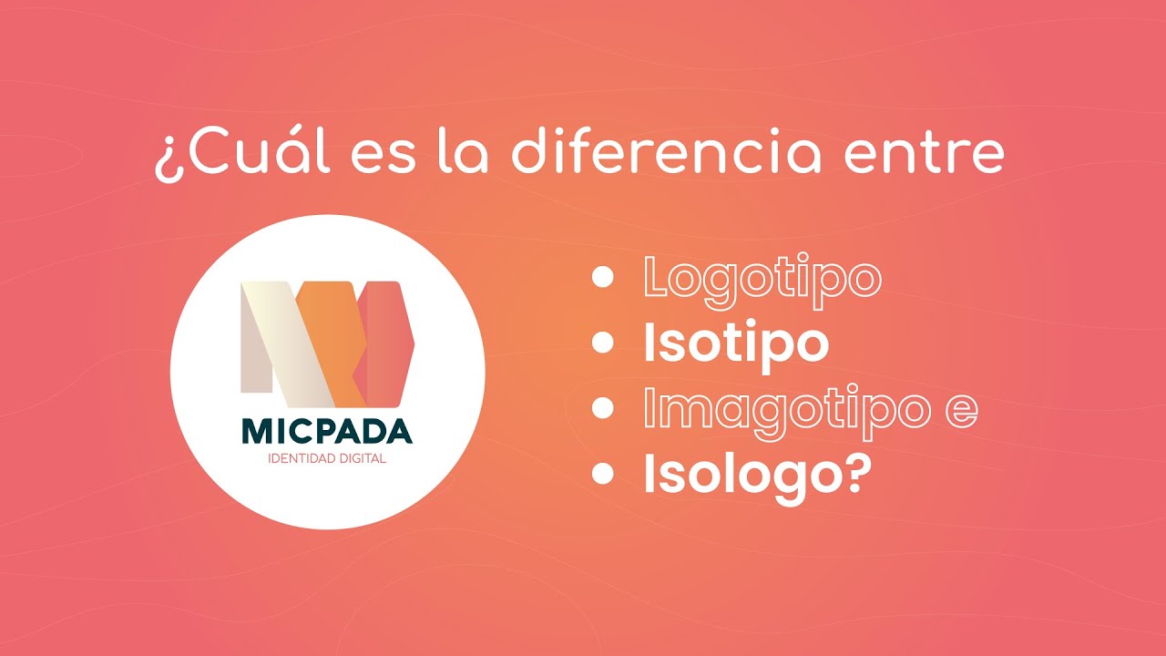 ¿Cuál es la diferencia entre logotipo, isotipo, imagotipo e isologo ...