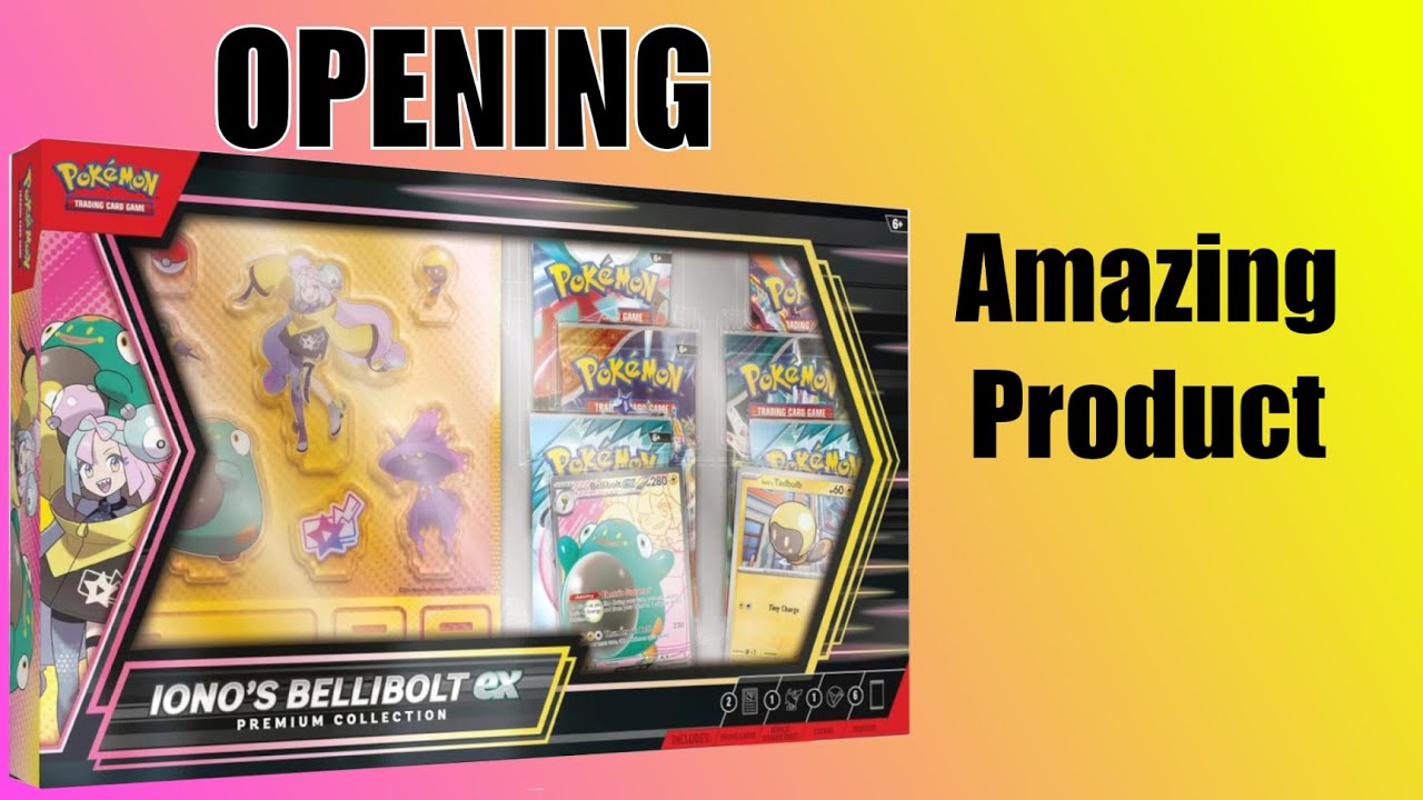 Iono's Bellibolt ex Box is AMAZING! Product Opening - Pokemon TCG - YouTube