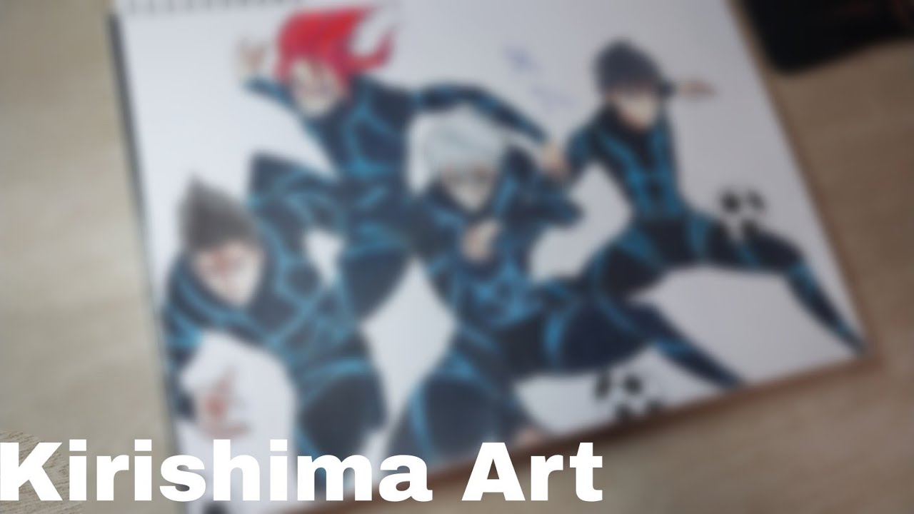 Drawing (Isagi - Nagi - Chigiri - Barou) ( Blue Lock) KIRISHIMA ART ...