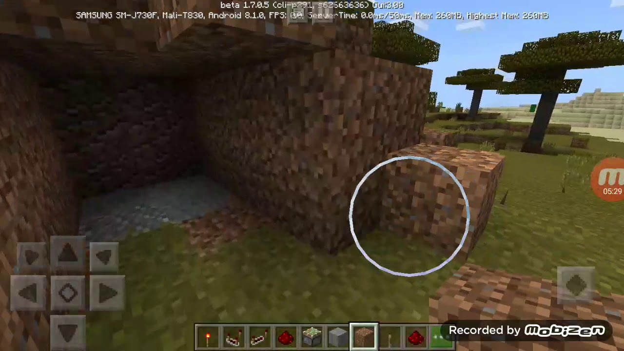 Minecraft Redstone tutorial sticky piston hidden door - YouTube