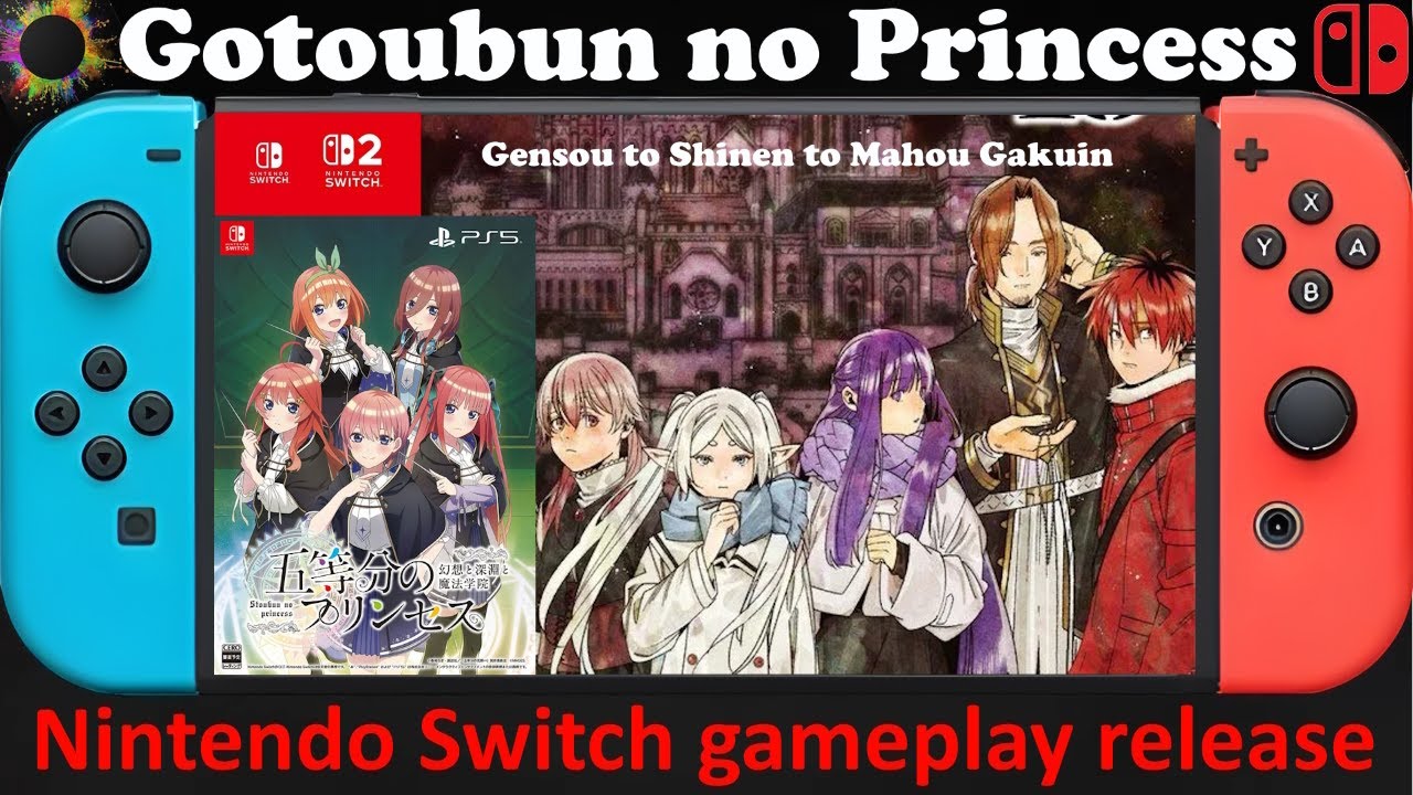 Gotoubun no Princess ~Gensou to Shinen to Mahou Gakuin~ - Nintendo ...