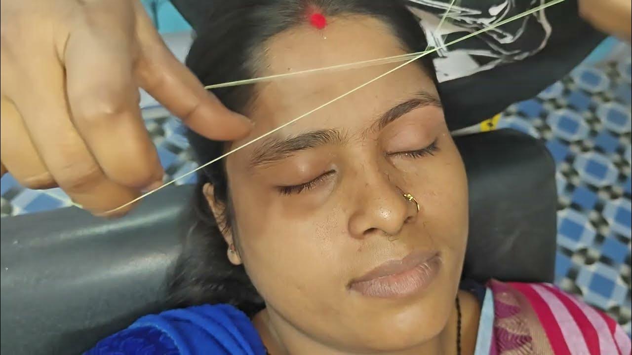 Eyebrow Threading For Women | Eyebrow Threading Tutorial Beginners ...