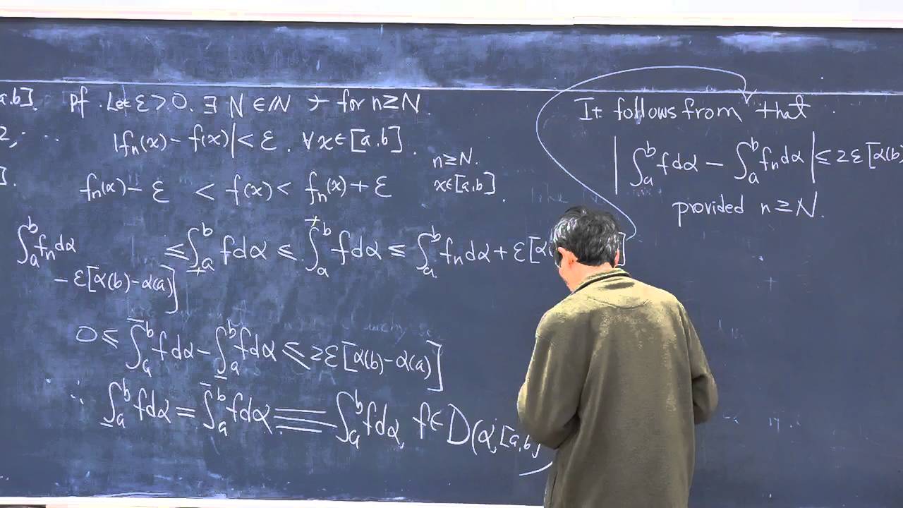 分析導論二：Uniform convergence and integration, Dini’s Theorem - YouTube