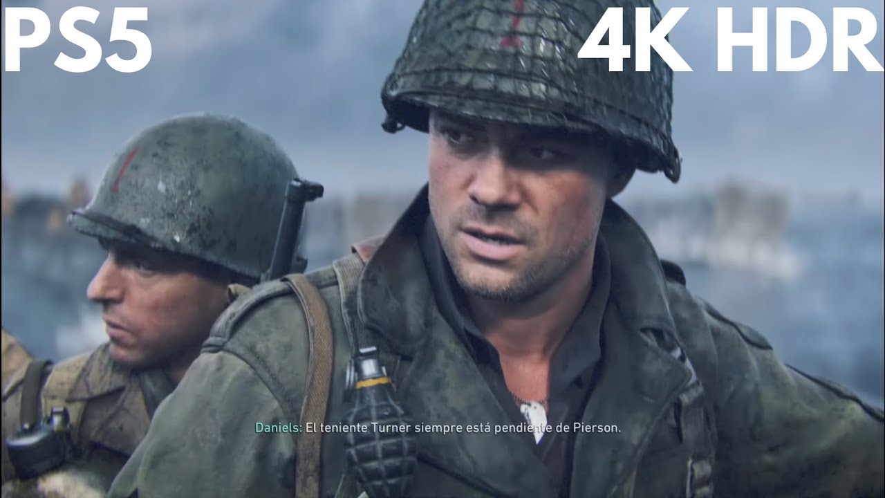 Call of Duty: WWII #1 PS5 4K HDR 60 FPS - YouTube