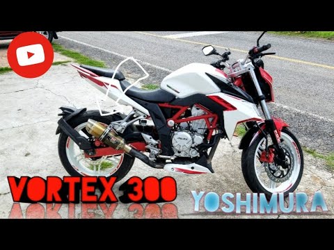 Vortex 300 yoshimura + review - YouTube