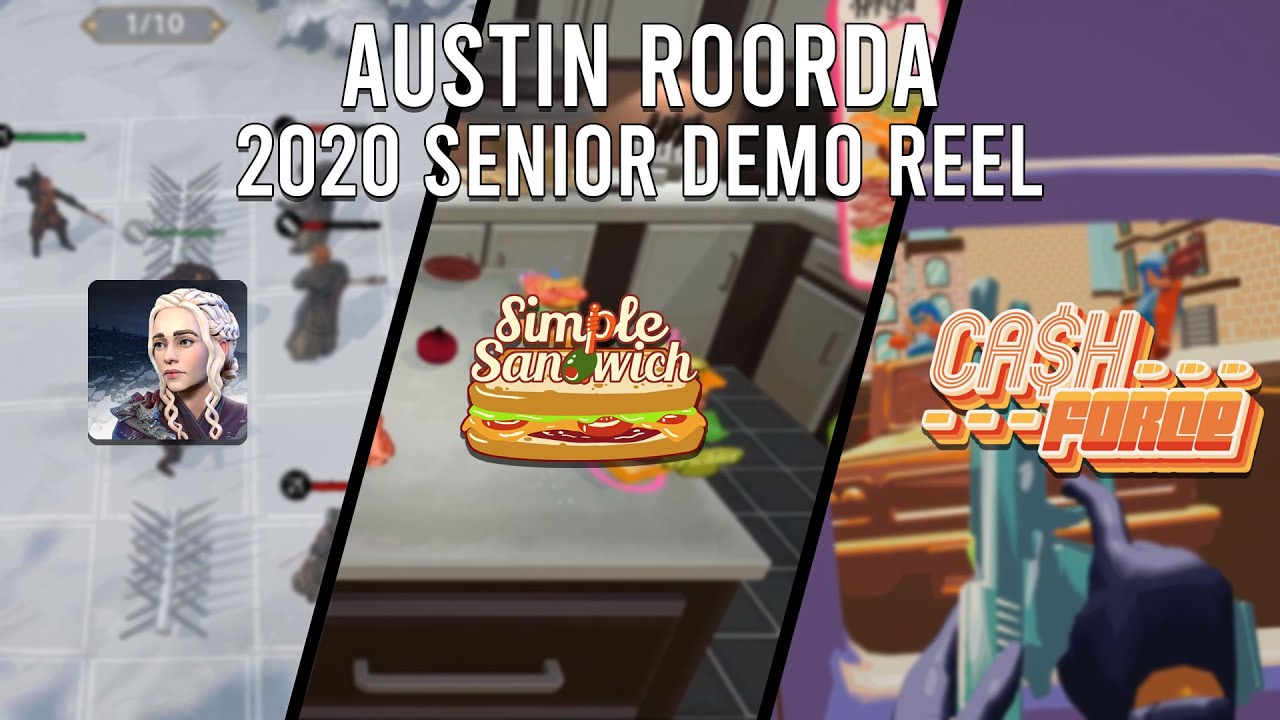 Austin Roorda - Demo Reel Spring 2020 - YouTube