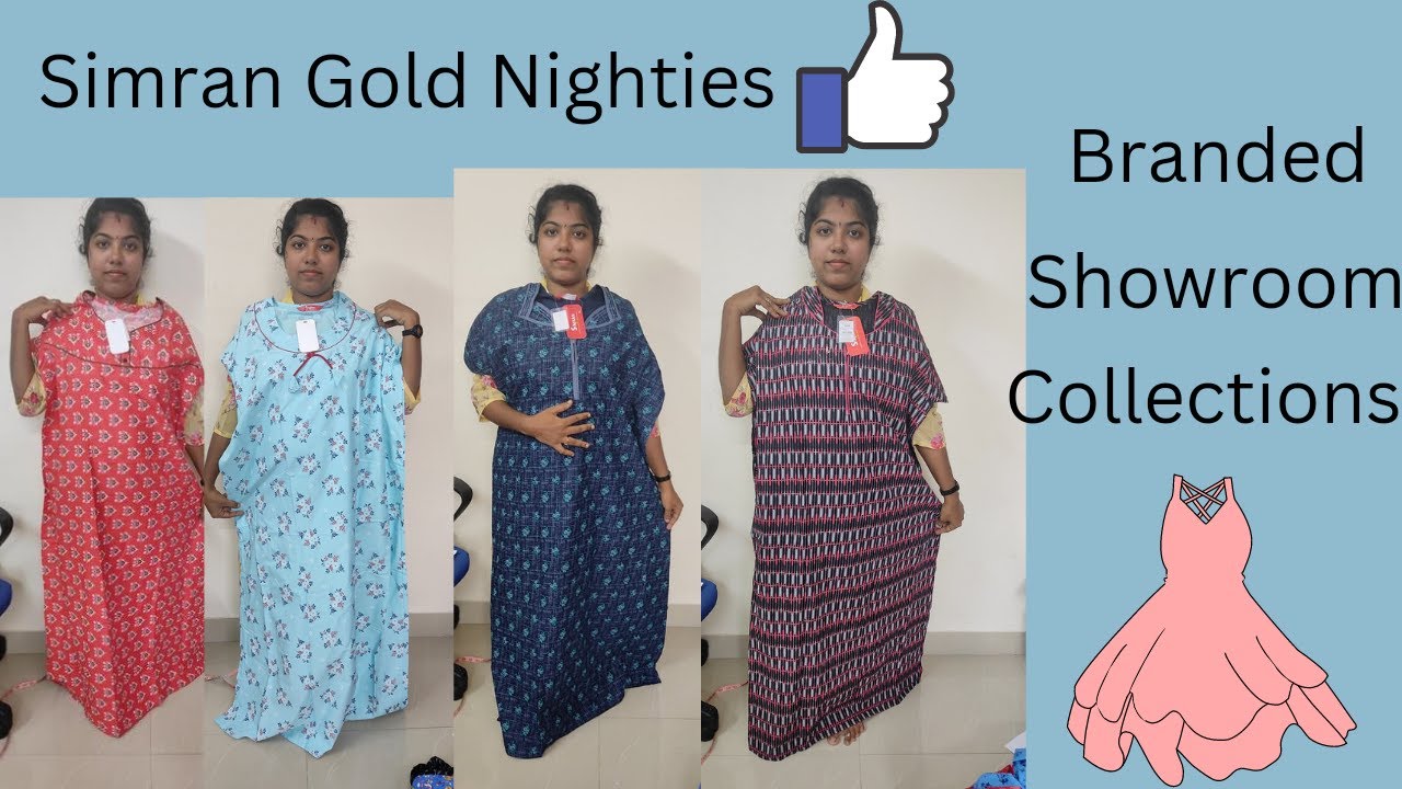 Simran Gold Branded Nighties #simrangold #brandednighties - YouTube