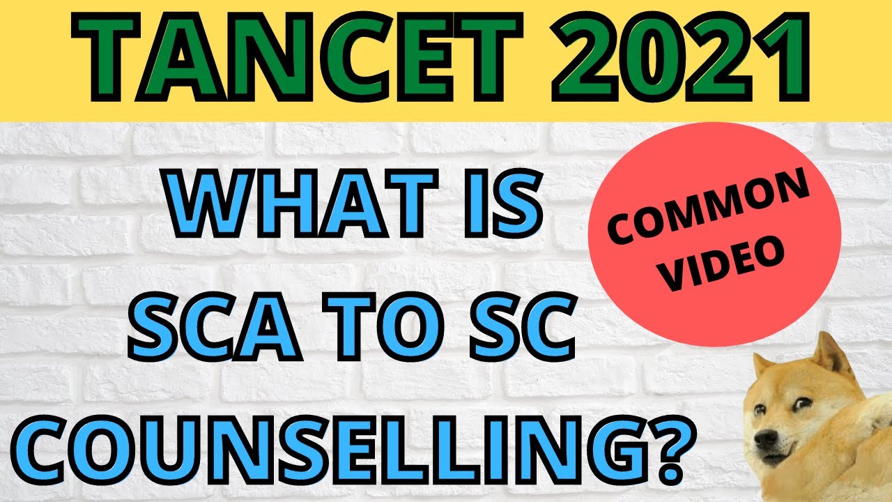 WHAT IS SCA TO SC COUNSELLING? | EXPLAINED | SHOULD U GO FOR IT? - YouTube