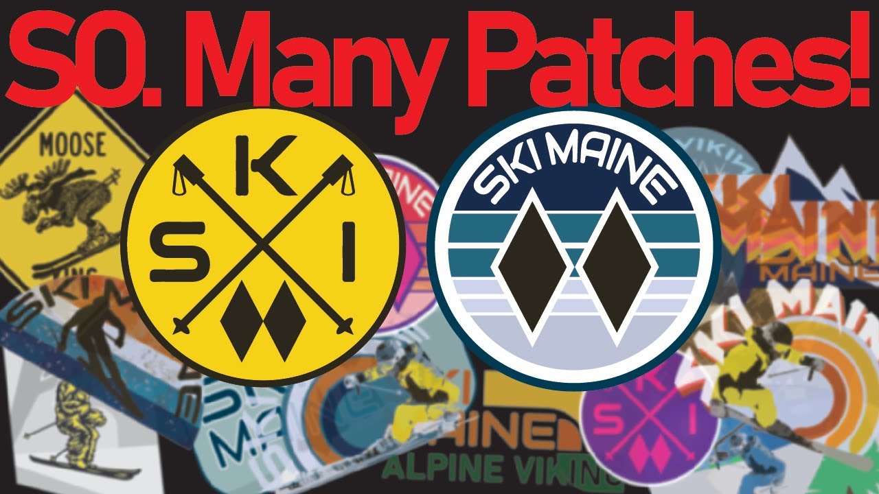 Embroidery Design: making WAY TOO MANY ski patches for Alpine Viking ...