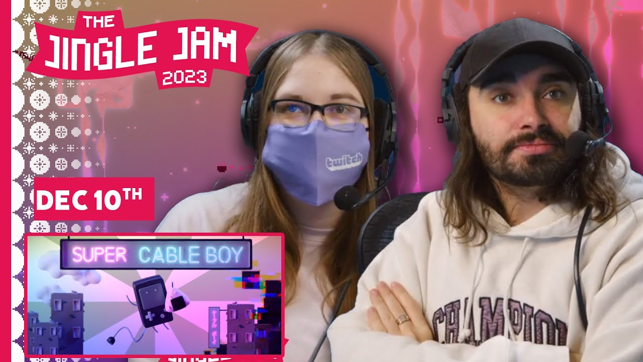 Super Cable Boy | w/ Harry & Shadow | Jingle Jam 2023 | Day 10 | (10/12/2023) - YouTube