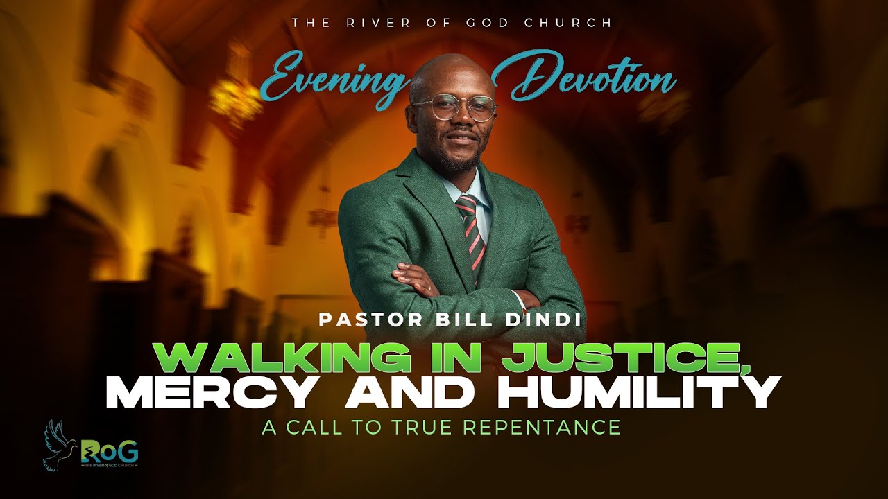 Walking in Justice, Mercy and Humility - YouTube