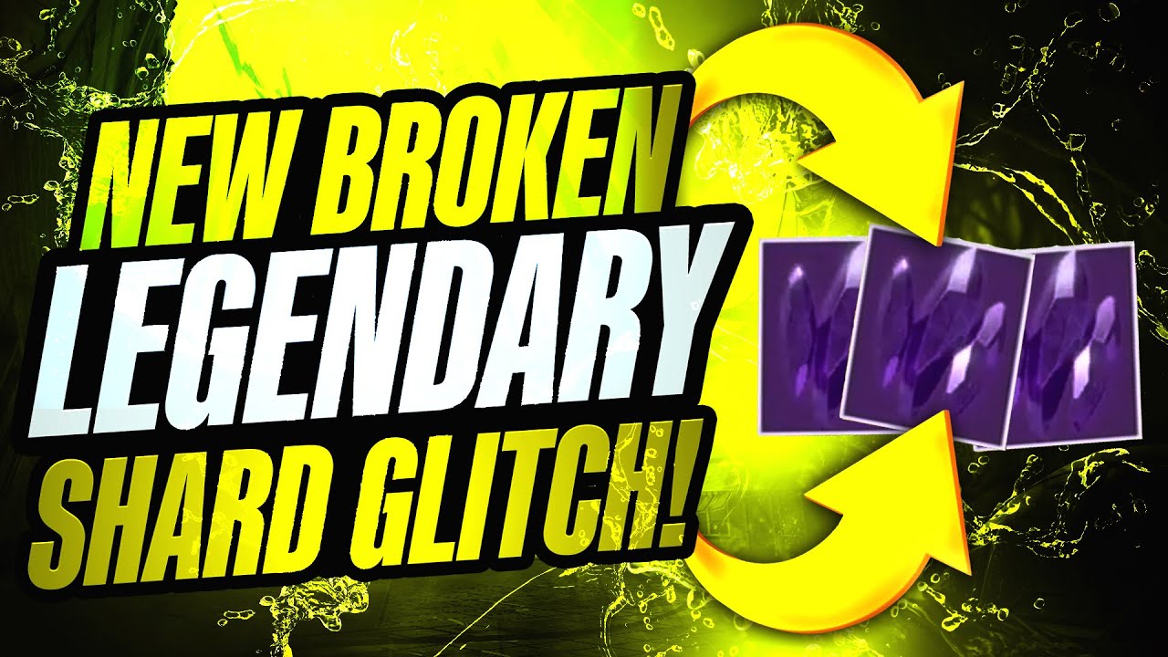Destiny 2 - NEW BROKEN Legendary Shard GLITCH! (UNLIMITED SHARDS) - YouTube