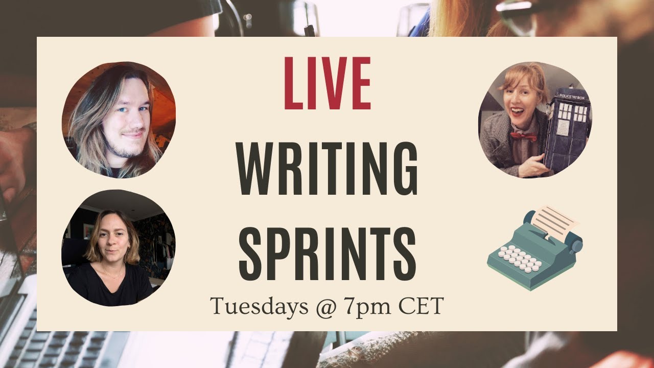 Live Writing Sprints - Jan 14 - YouTube