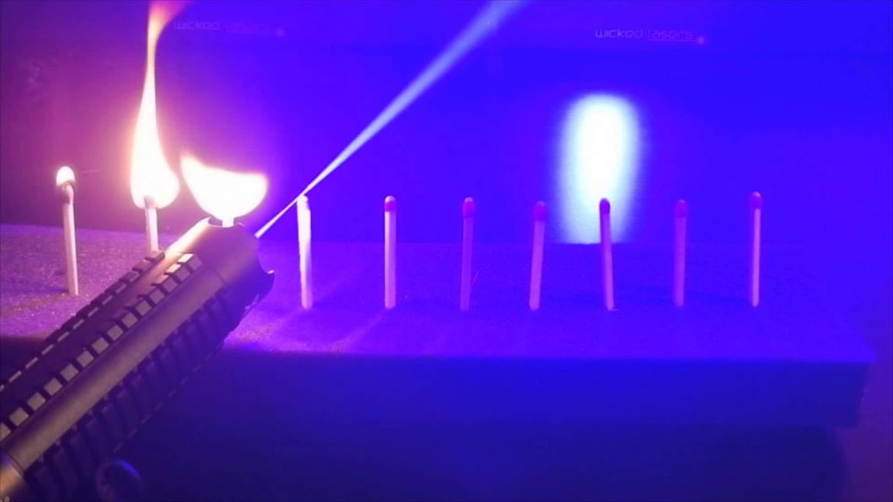 Wicked Lasers Interactive: ARCTIC - Burning Tests - YouTube