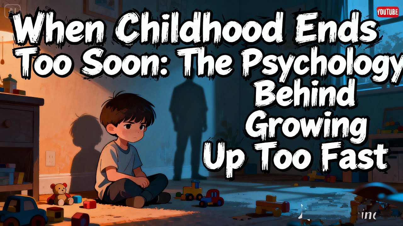 When Childhood Ends Too Soon: The Psychology Behind Growing Up Too Fast ...