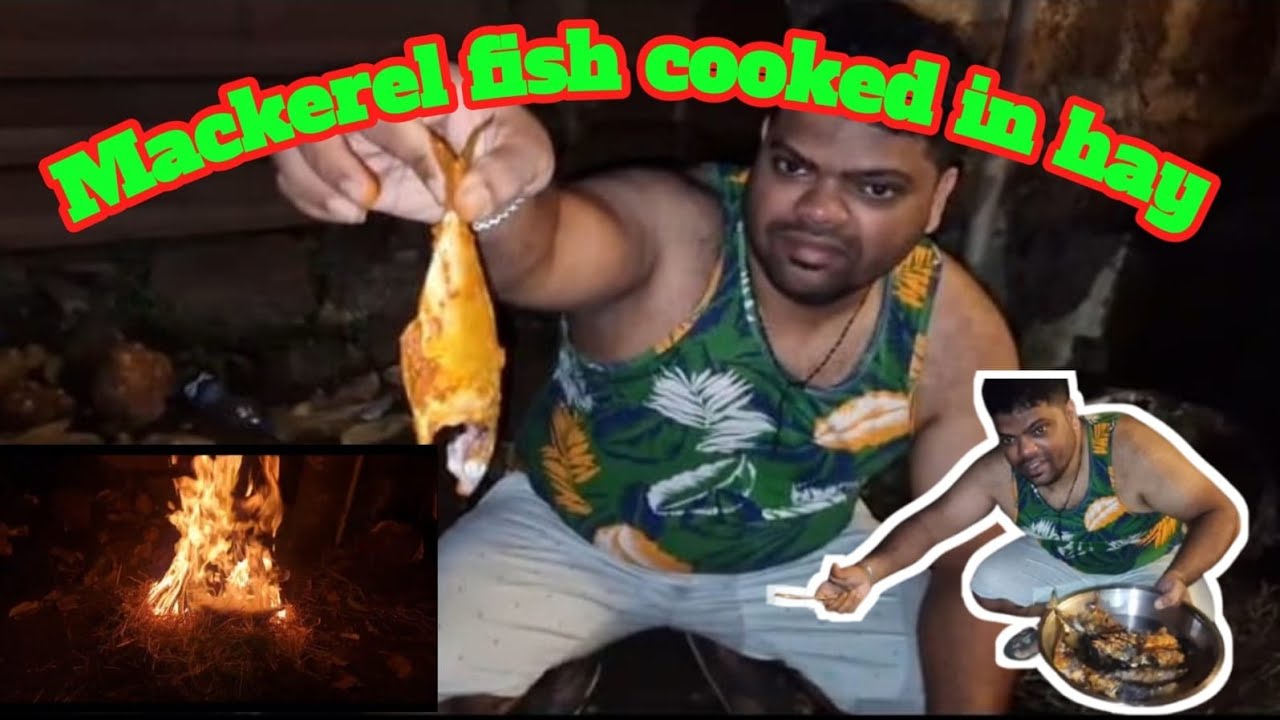 Mackerel / Bangda fish/ Cooked in hay/ gawat / hay #goanvlogger #goa ...