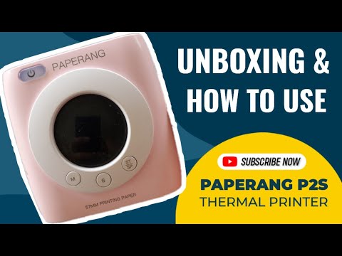Paperang P2S Unboxing and Review: Pocket-sized Printing Power! - YouTube