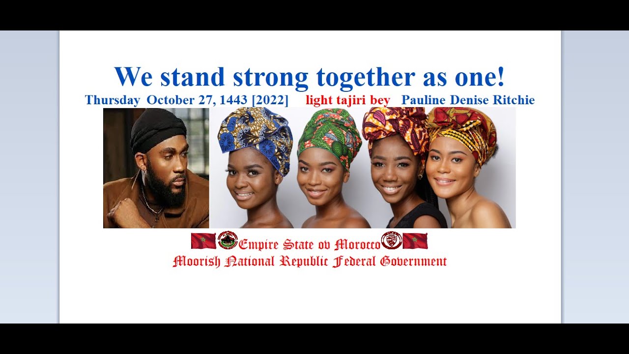 We stand strong together as one! - YouTube