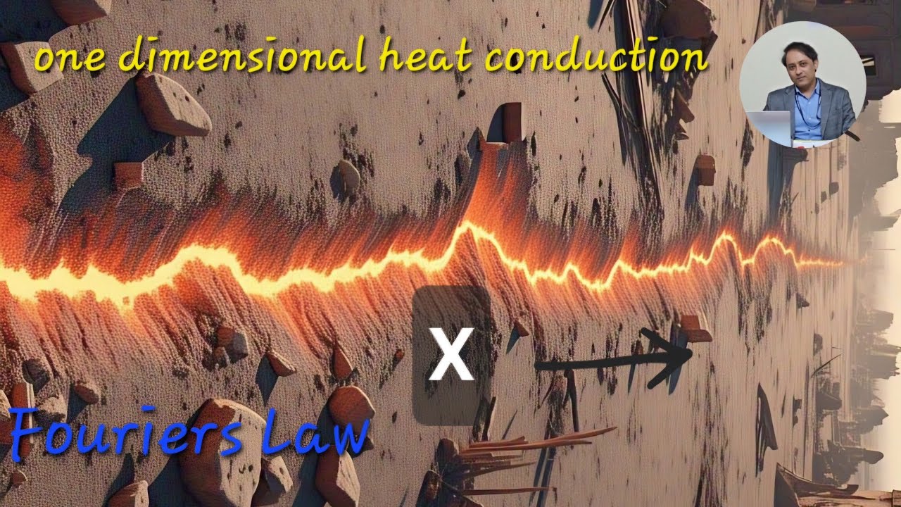 One Dimensional Heat Conduction Equation Derivation 1D Heat