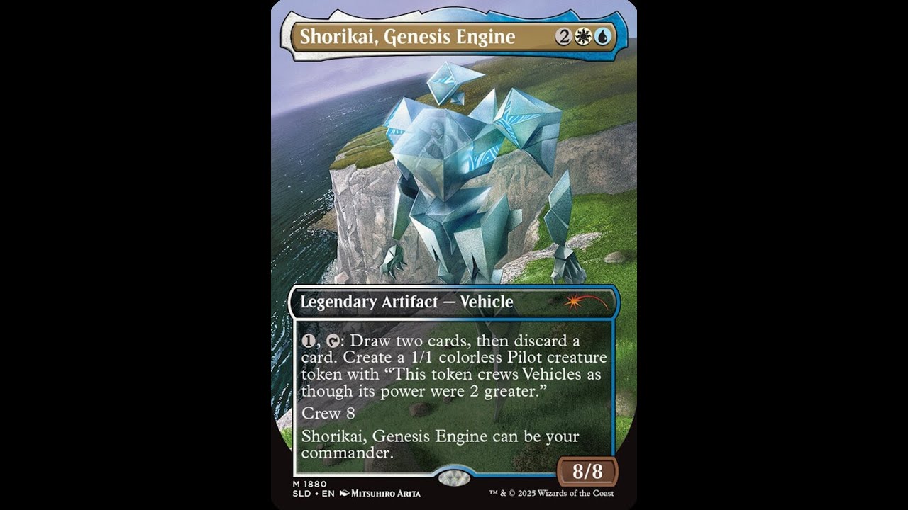 MTG Commander/EDH Deck Tech 2025 - Shorikai, Genesis Engine - Rise of ...