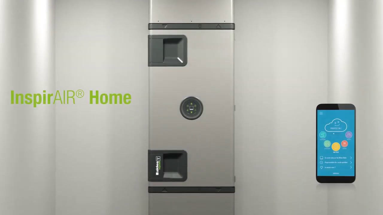 Purification dair double flux connectée InspirAIR® Home Avantages - YouTube