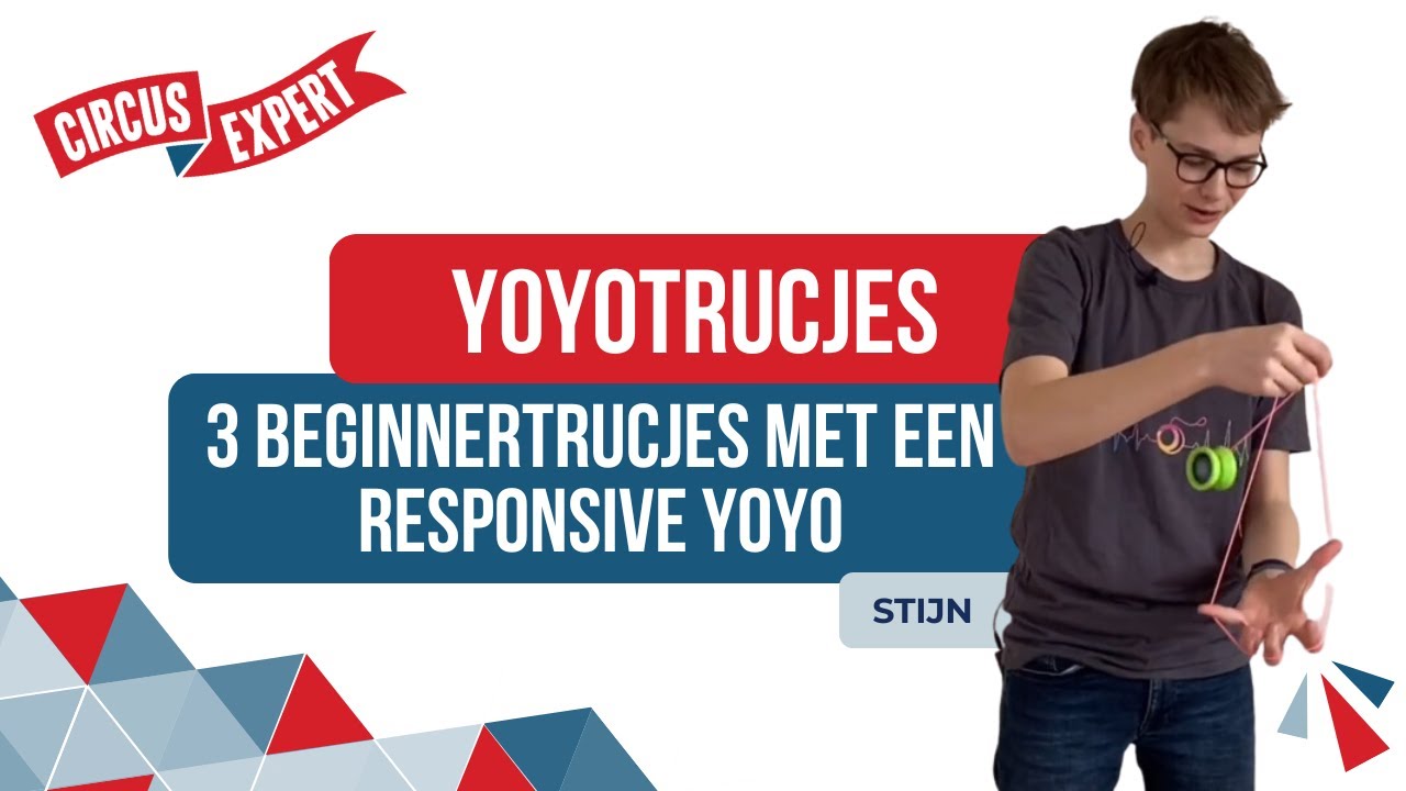 3 Beginnertrucjes met een responsive yoyo | Tutorial | Circus-expert.nl ...