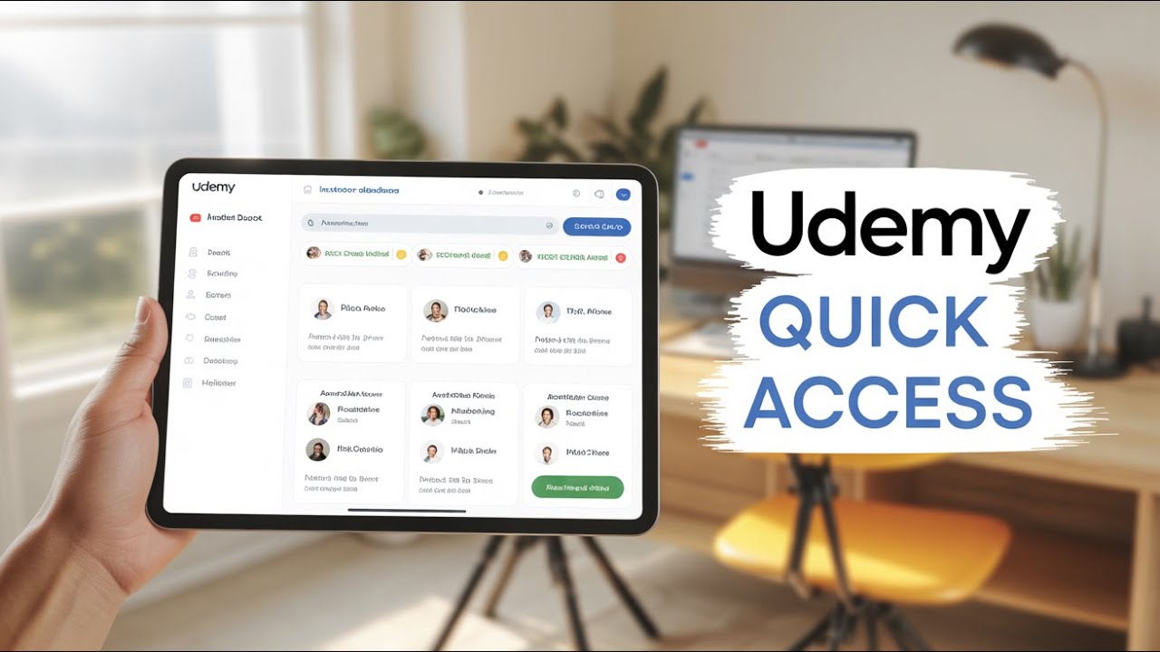 How to login to your Udemy instructor account - quick and easy - YouTube