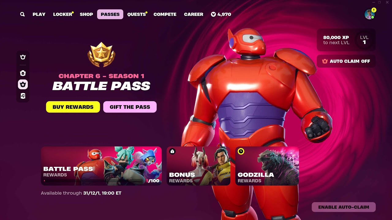 FULL Chapter 6: Season 1 Battle Pass Showcase - YouTube