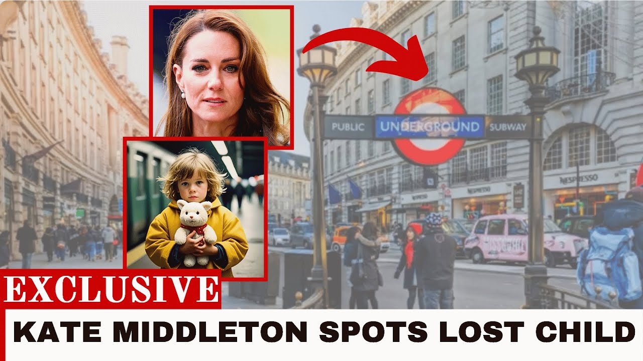 Kate Middleton Spots LOST CHILD In London Underground, What She Does ...