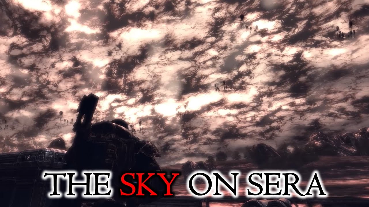 A Locust-Infected Sky on Planet Sera - Gears of War 2006 - YouTube