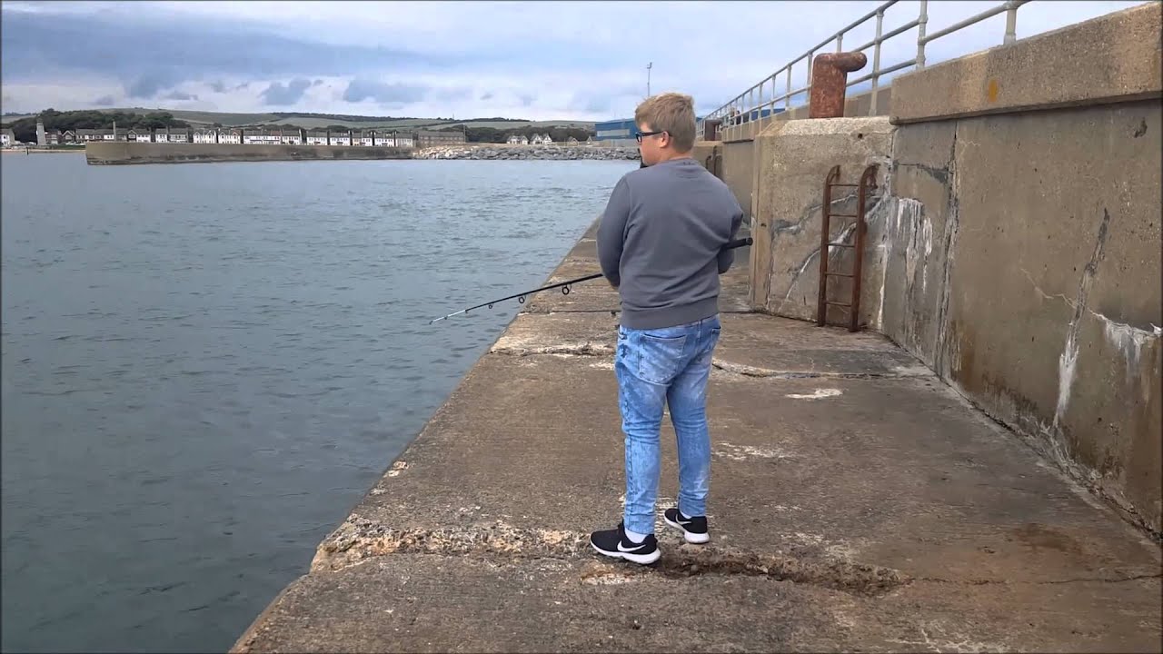 Fishing at Shoreham - YouTube