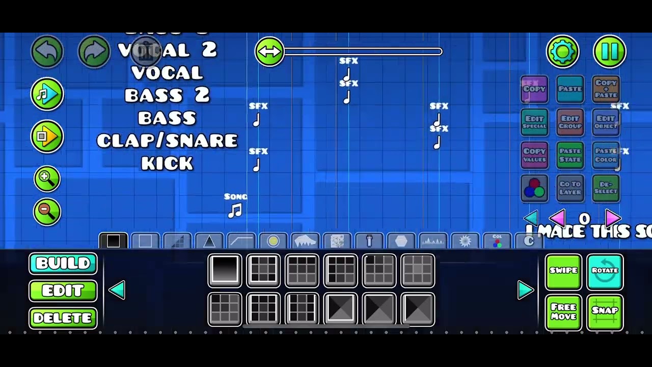 So, you can make music in Geometry Dash 2.2, I made riddim - YouTube
