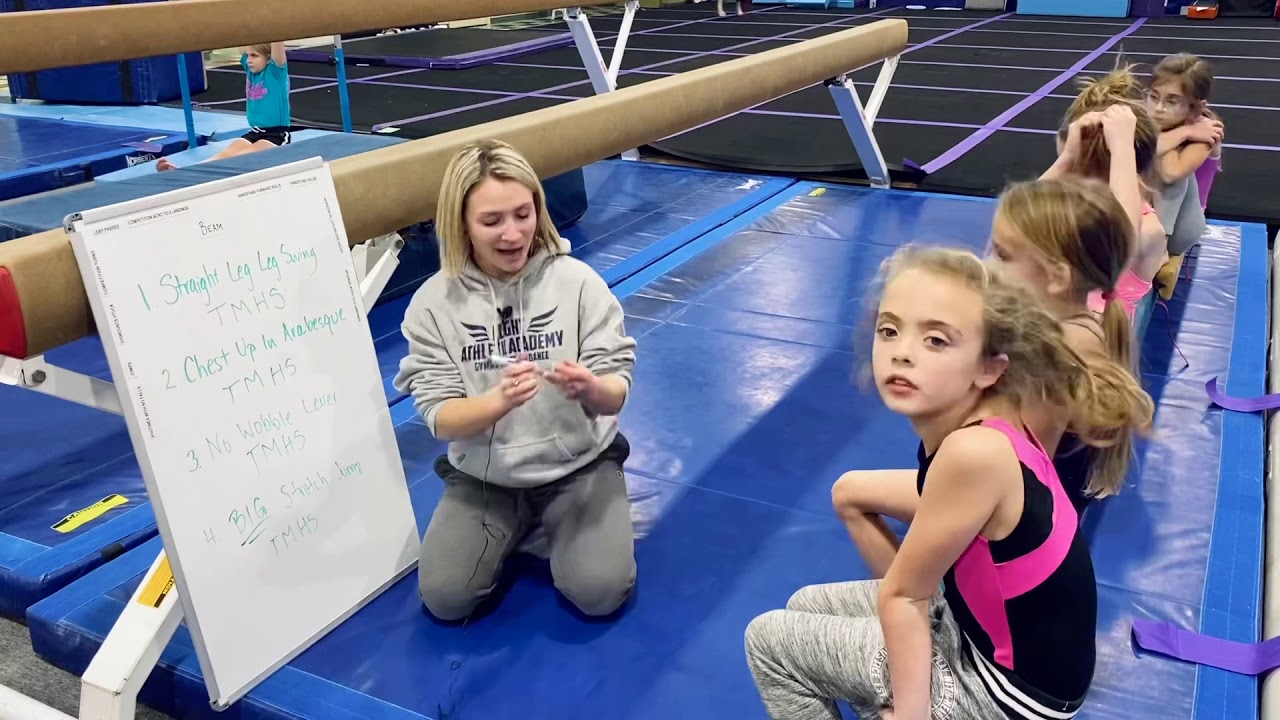 How to Coach Gymnastics : Positive Reinforcement for Detail Work - YouTube