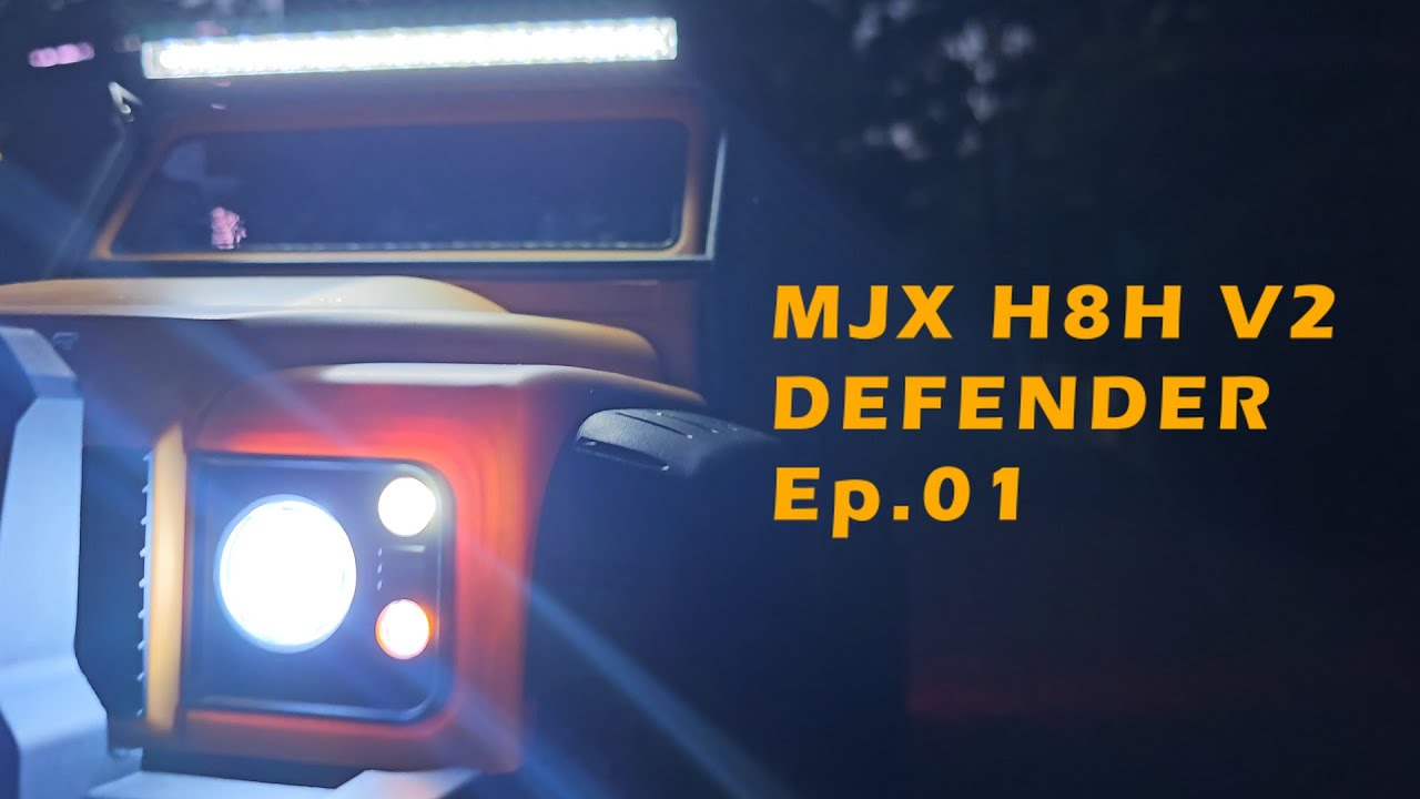 1/8 MJX H8H DEFENDER Ep.01 - YouTube