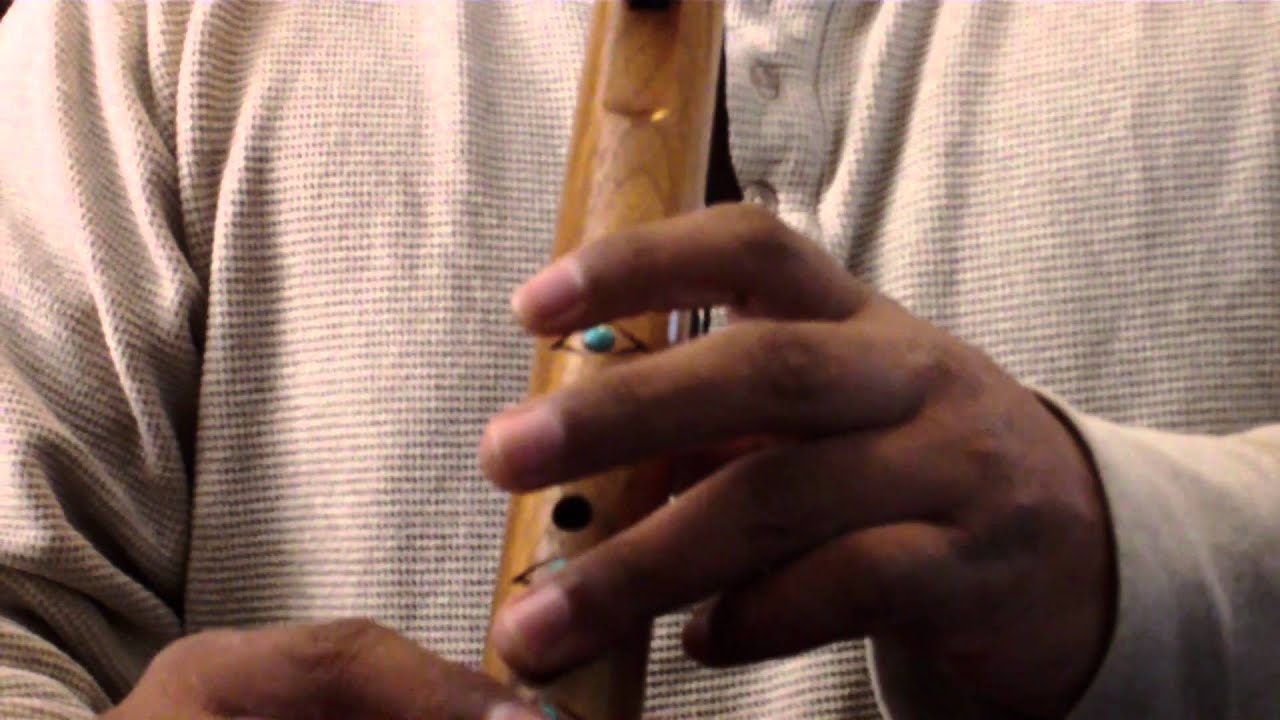 Day One: Playing the Wood Flute - Native American Month 1/11/2010 - YouTube