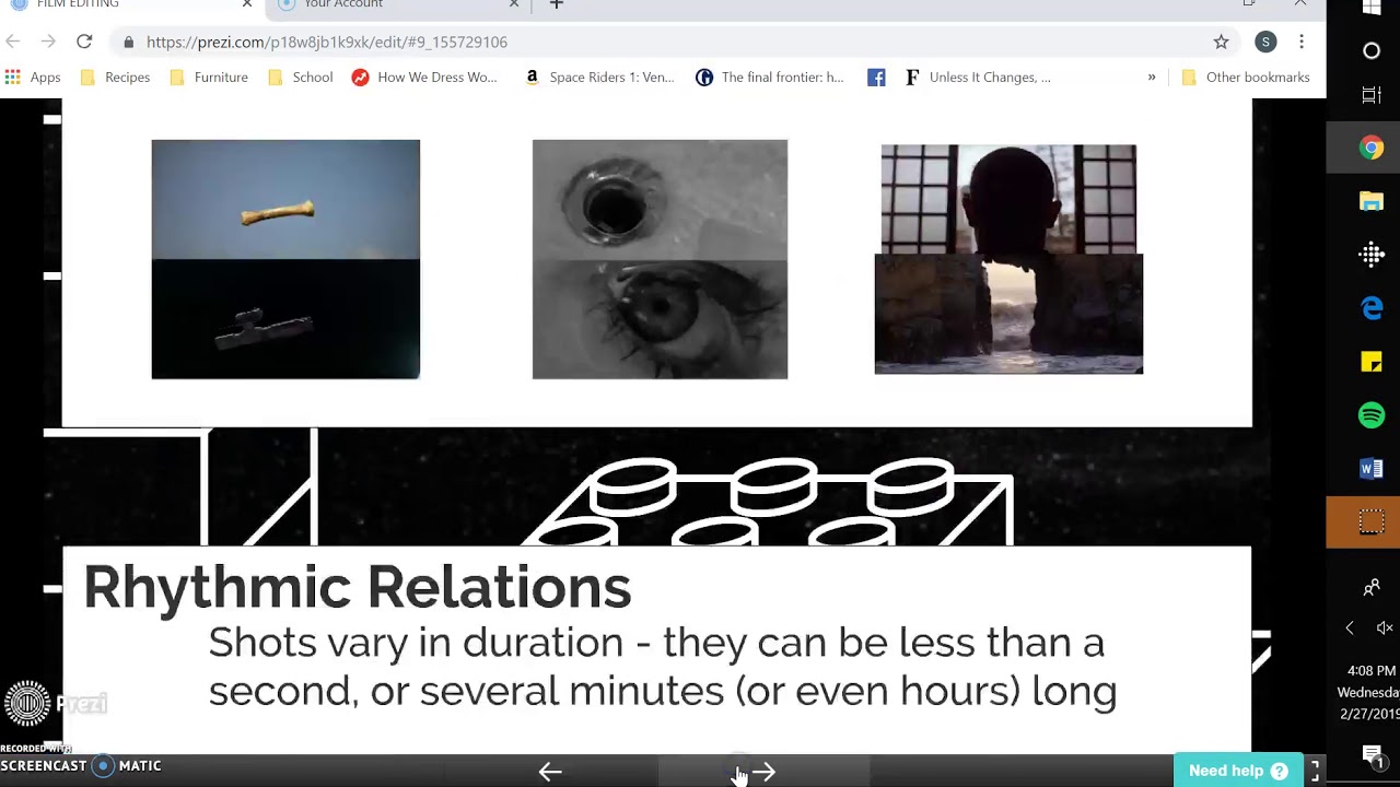 Editing: Graphic & Rhythmic Relations - YouTube