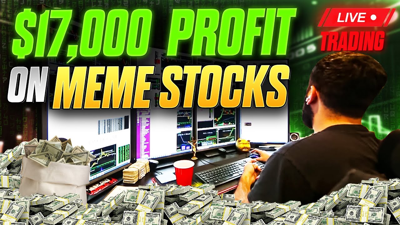 +$17,500 PROFIT LIVE TRADING MEME STOCK $BBBY | Shorting After Top Is ...