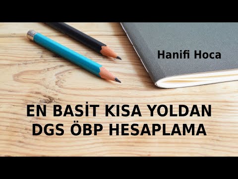 EN BASİT YOLDAN DGS ÖBP HESAPLAMA - ÖBP NASIL HESAPLANIR - ÖBP NE KADAR ETKİLİ #dgs2025