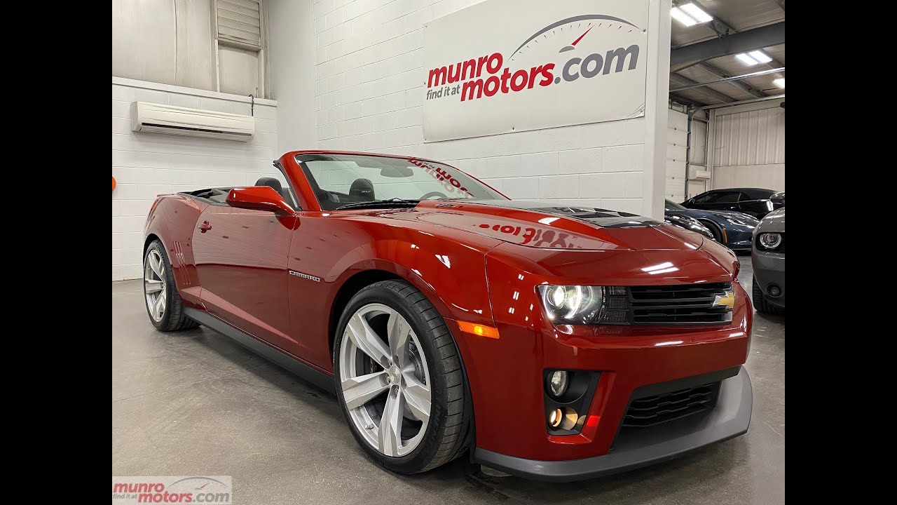 2014 CamaroSOLDSOLDSOLDZL1 Convertible Red Rock Metallic Auto with just ...