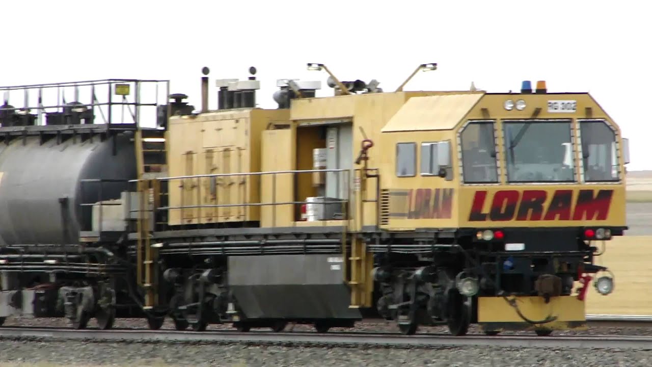 LORAM RG302 near Rudyard (28AUG2010) - YouTube