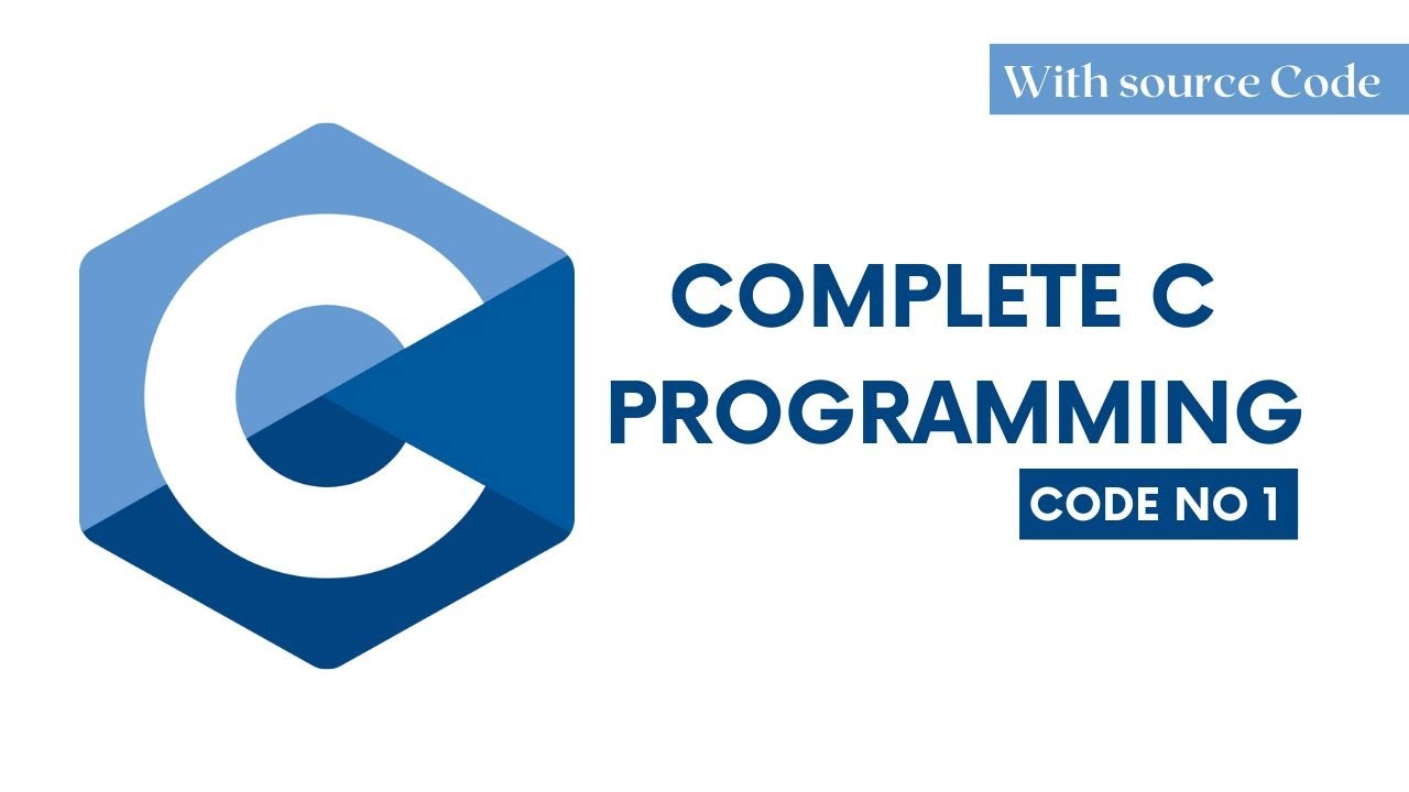 Code No 1 C Programming Youtube 4911