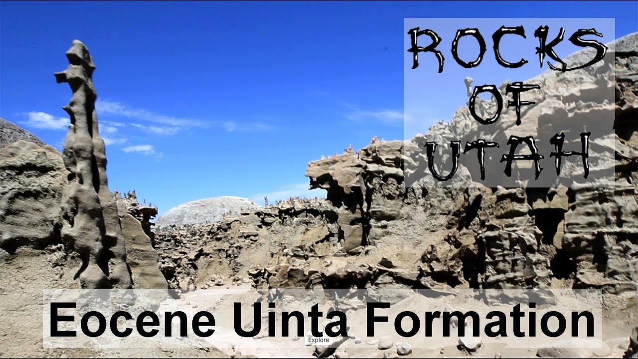 Eocene Uinta Formation - The Rocks of Utah - YouTube