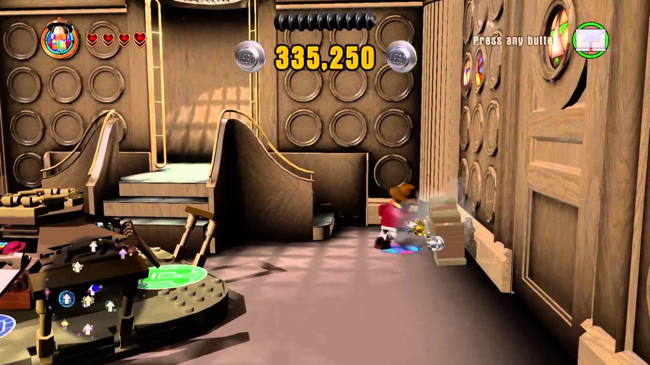 LEGO® DIMENSIONS™ Doctor Who 4th doctor's secret TARDIS - YouTube