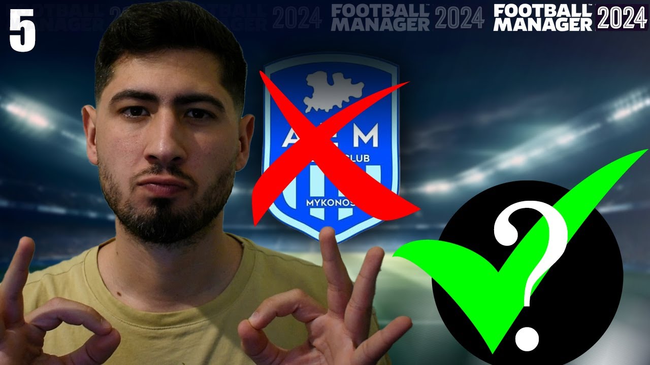 ΣΤΑ ΑΣΤΕΡΙΑ | ΝΕΑ ΟΜΑΔΑ ΗΔΗ;;; | ΕΠ. 5 | FM24 GREEK | Football Manager ...