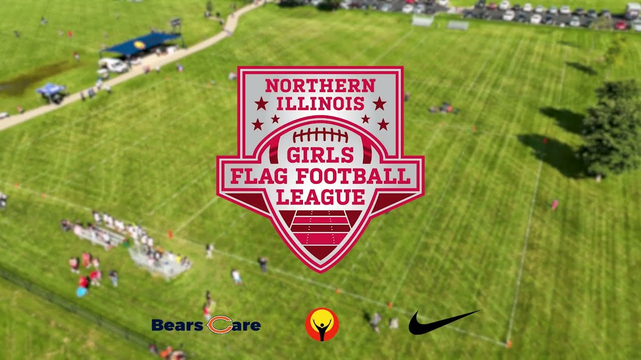 Northern Illinois Girls Flag Football League - YouTube